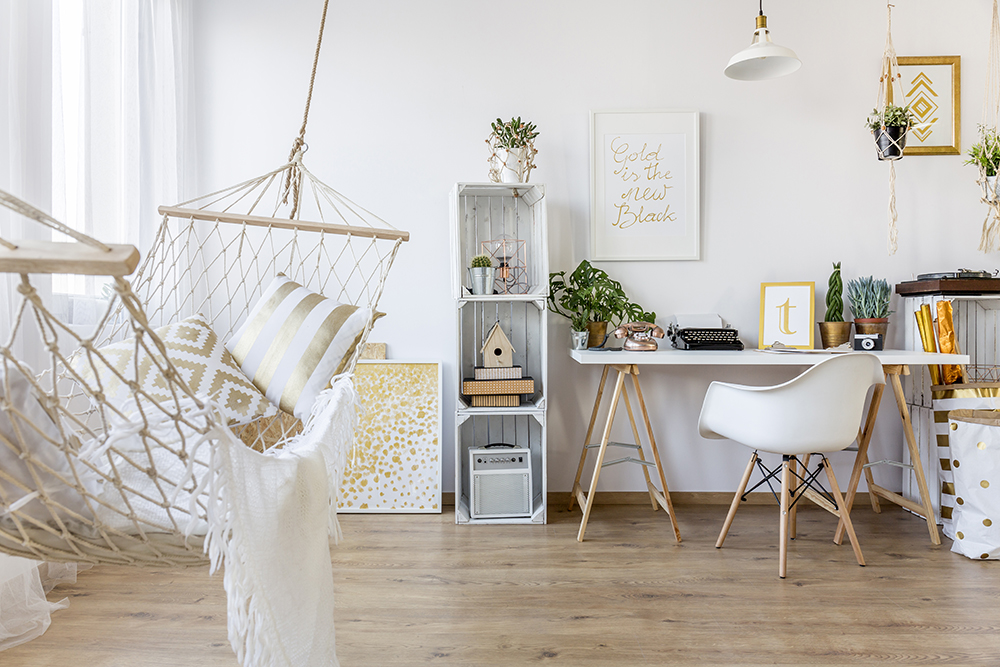 Hammock in the room - K.S. WOOD